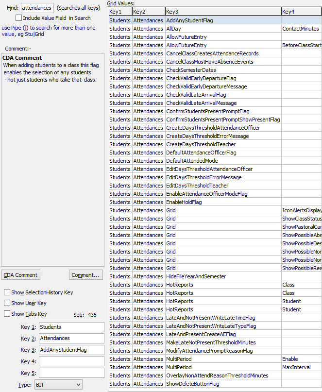 Maintaining attendance configuration settings - Synergetic Application ...